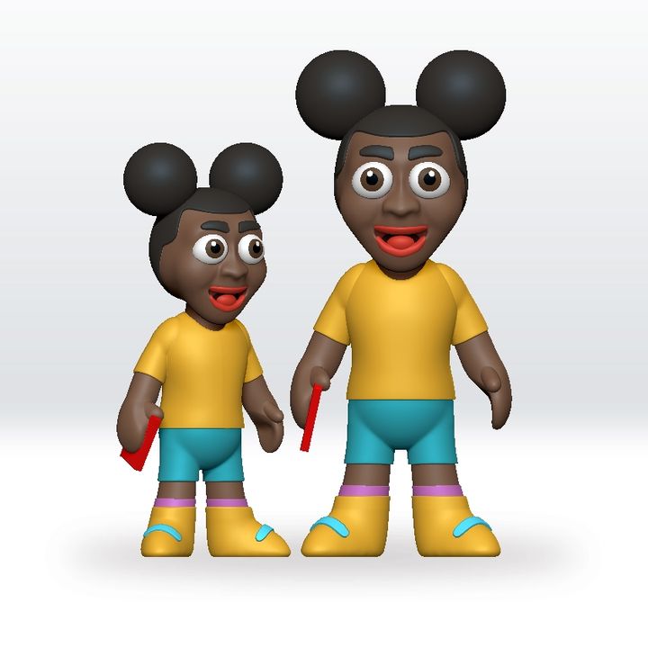 3D Printable Amanda the Adventurer 3 STL file 3D Model Fanart by FNFLab