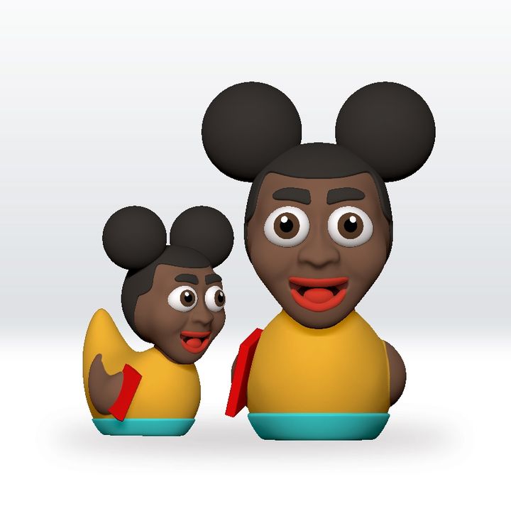 3D Printable Amanda the Adventurer 3 STL file Duck 3D Model Fanart by ...