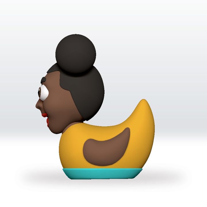 3D Printable Amanda the Adventurer 3 STL file Duck 3D Model Fanart by ...