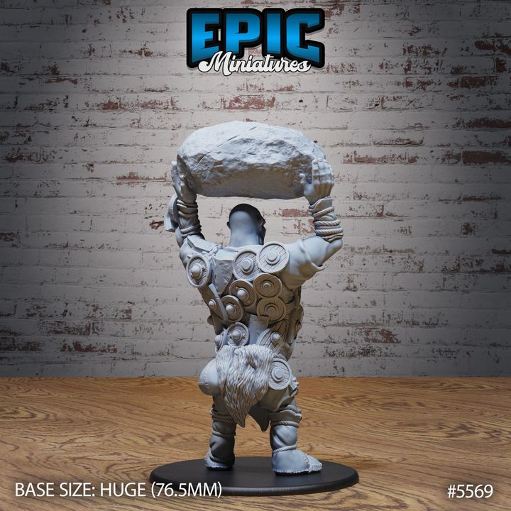 3D Printable Shield Hill Giant Throwing / Bulky Warrior / Free Folk ...