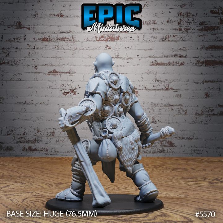 3D Printable Shield Hill Giant Set / Bulky Warrior / Free Folk ...