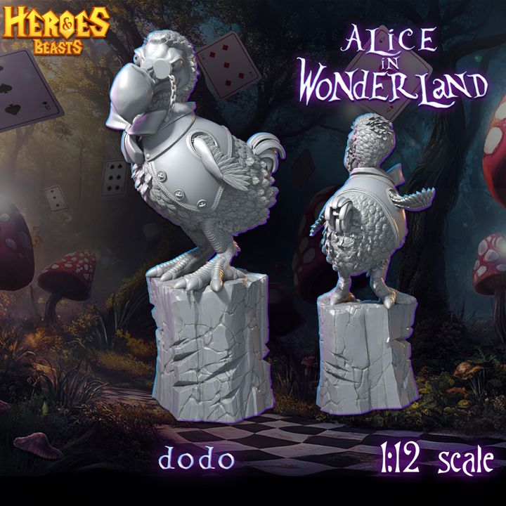 3D Printable Dodo by Heroes and Beasts