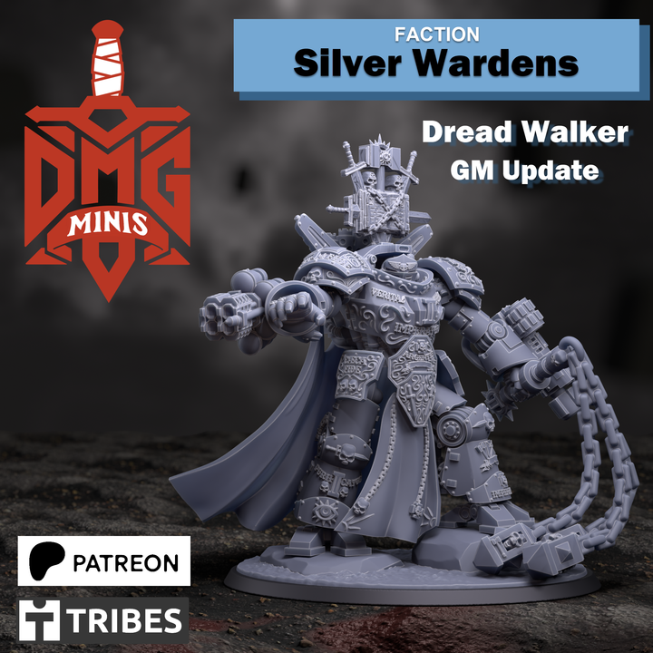 3D Printable Dread Walker Demon Slayer Knight GM Update by Chad Hoverter