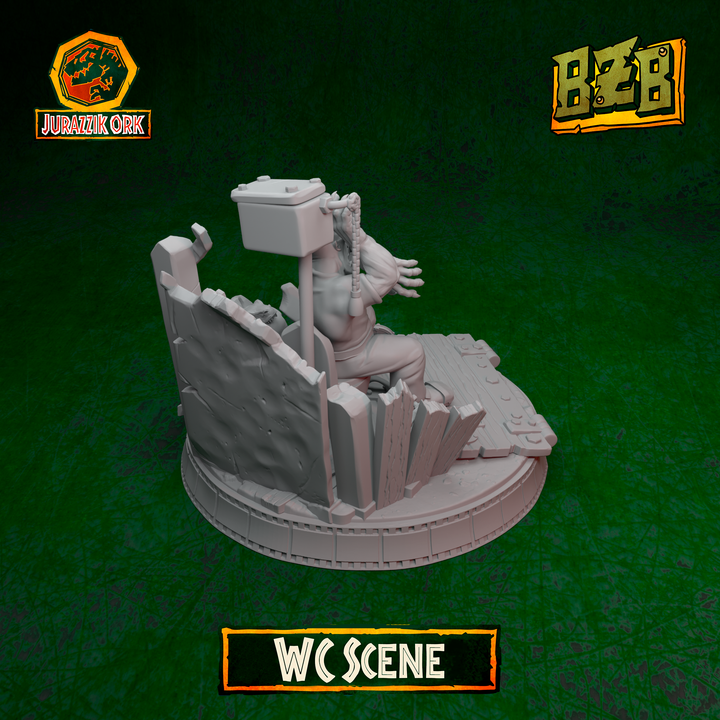 3D Printable WC - Scene by Big Zkreen Boyz