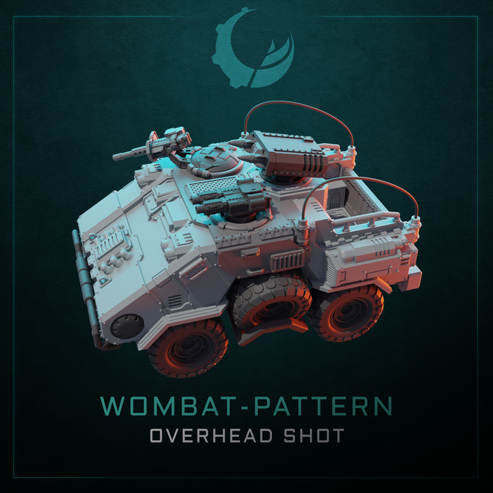 3D Printable Wombat-Pattern ATCV by Maelstrom Designworks