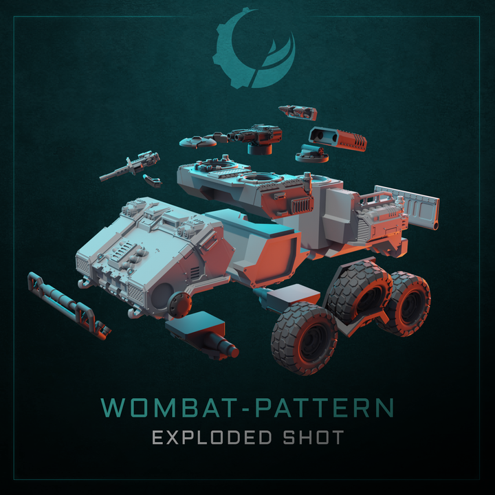 3D Printable Wombat-Pattern ATCV by Maelstrom Designworks