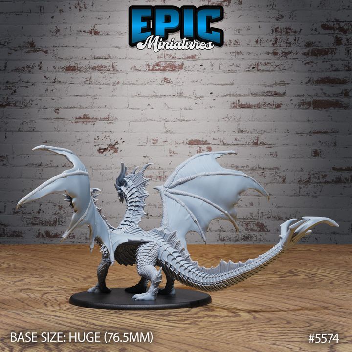 3D Printable Two Headed Dragon / Legendary Drake / Mountain Monster ...