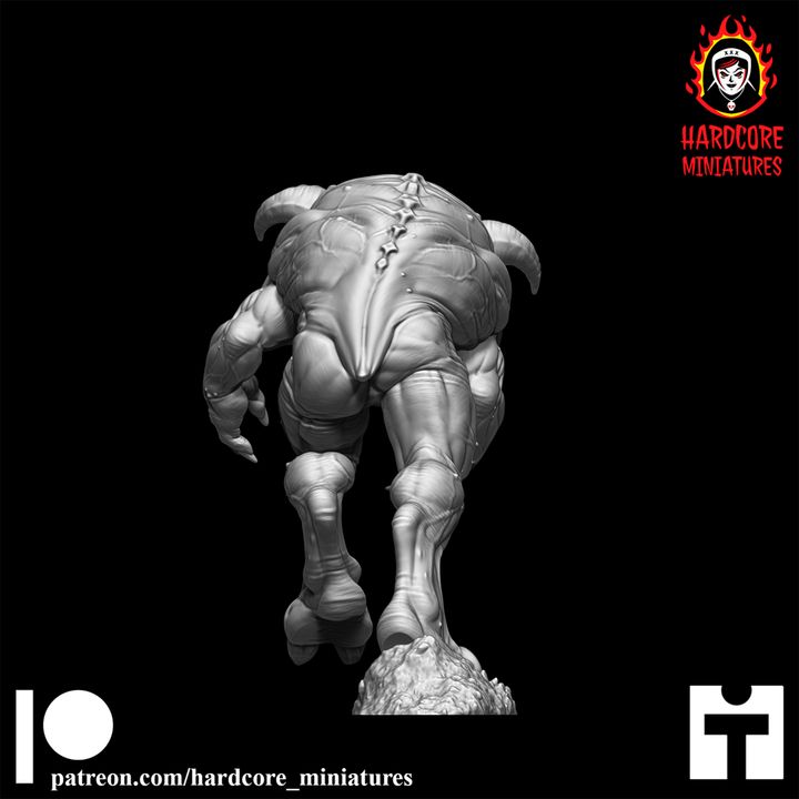 3D Printable Pink Demons Set by Hardcore Miniatures