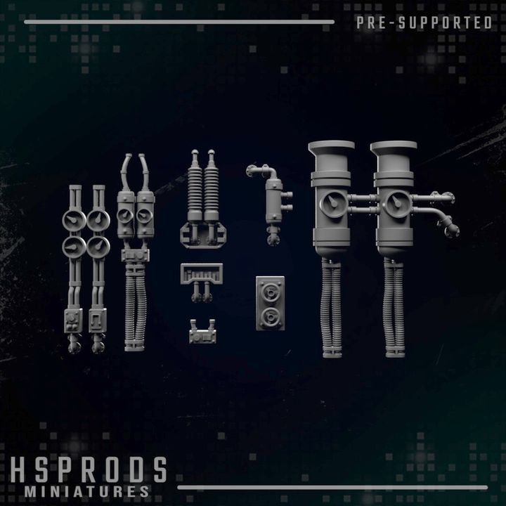 3D Printable Wall for Boarding Game with damage 1,5,6,8 C1 and Props ...