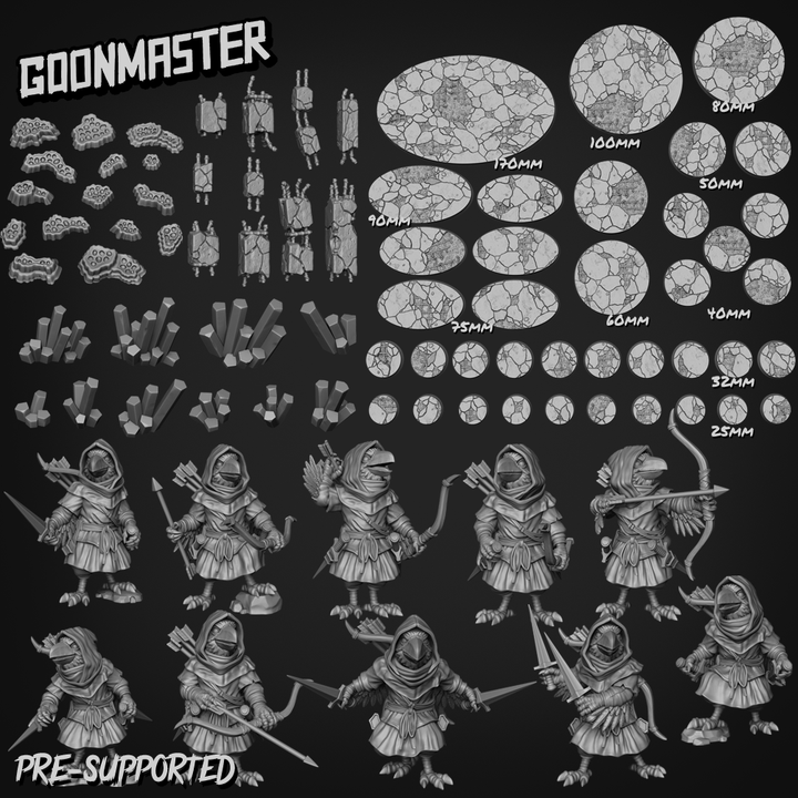 3D Printable Bad Birds Release by Goon Master