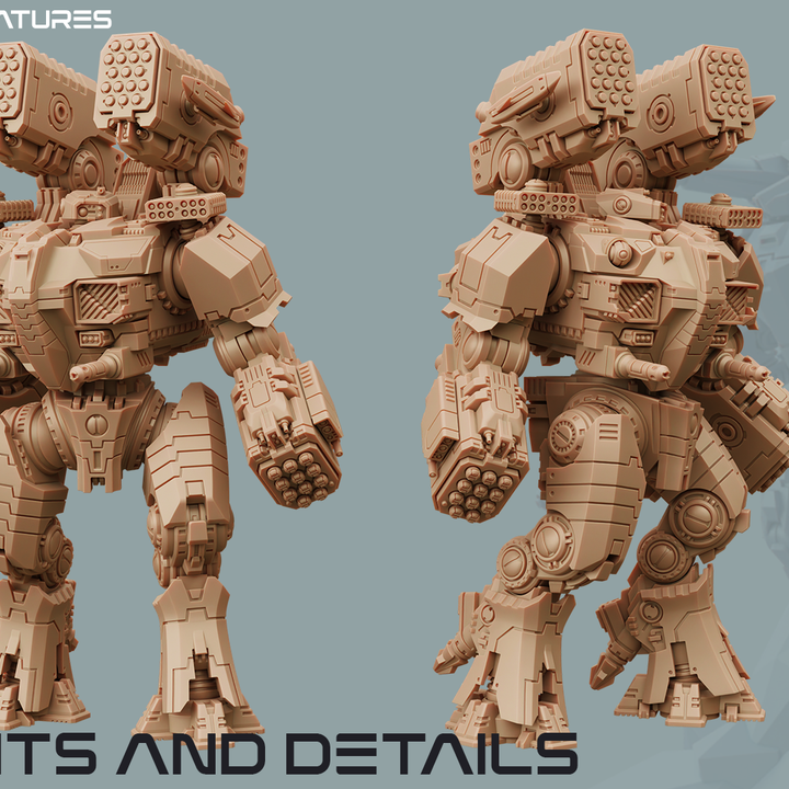 3D Printable Greater Good | Raze: Heavy Suppression Suit by ...