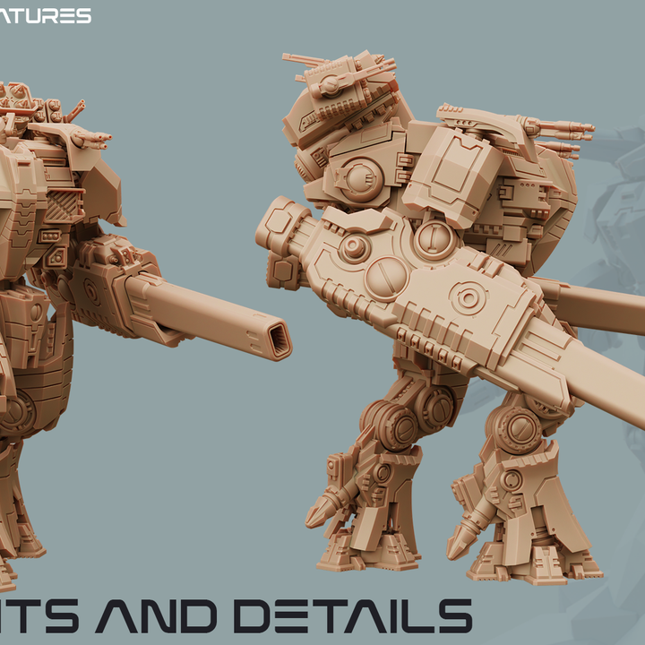 3D Printable Greater Good | Raze: Heavy Suppression Suit by ...