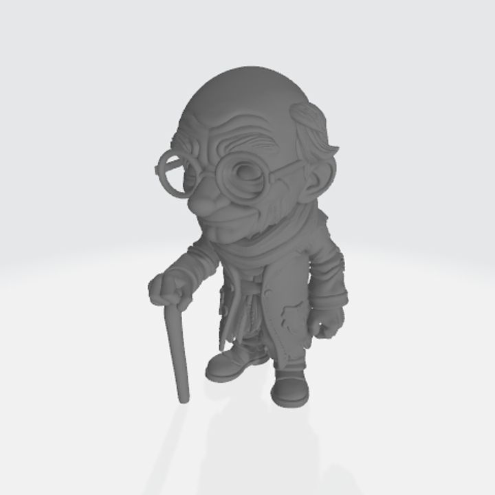 3D Printable Eliaz Chibi by Stefan