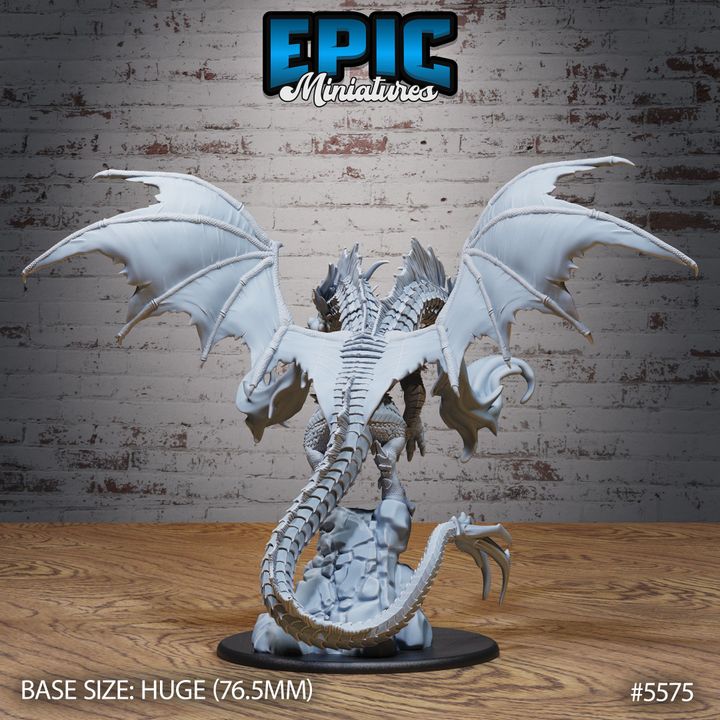 3D Printable Two Headed Dragon Set / Legendary Drake / Mountain Monster ...