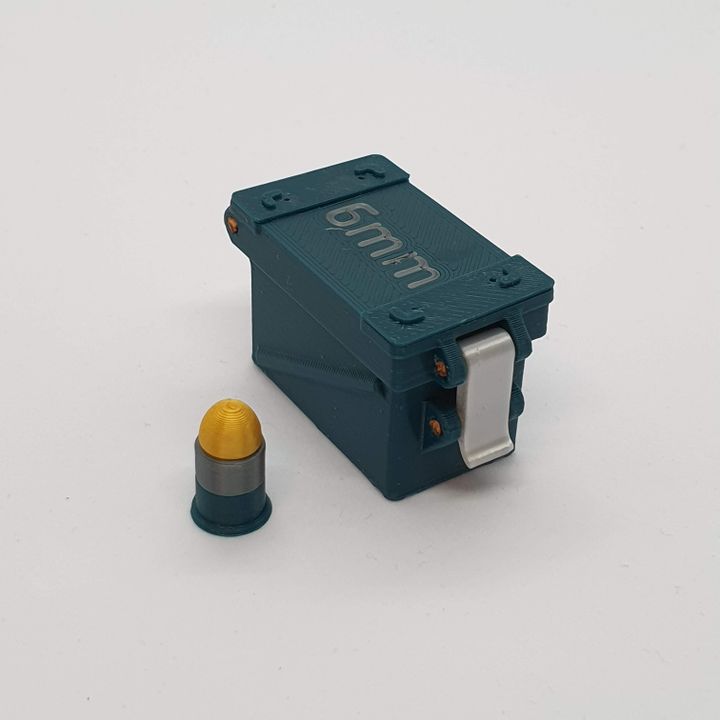 3D Printable M79-6mm Grenade Launcher Keychain — Functional Blaster by ...