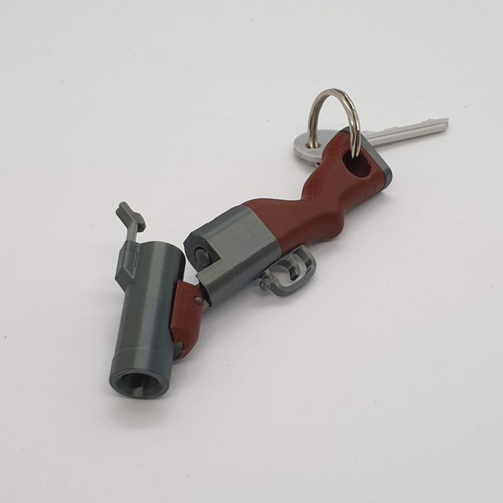 3D Printable M79-6mm Grenade Launcher Keychain — Functional Blaster by ...