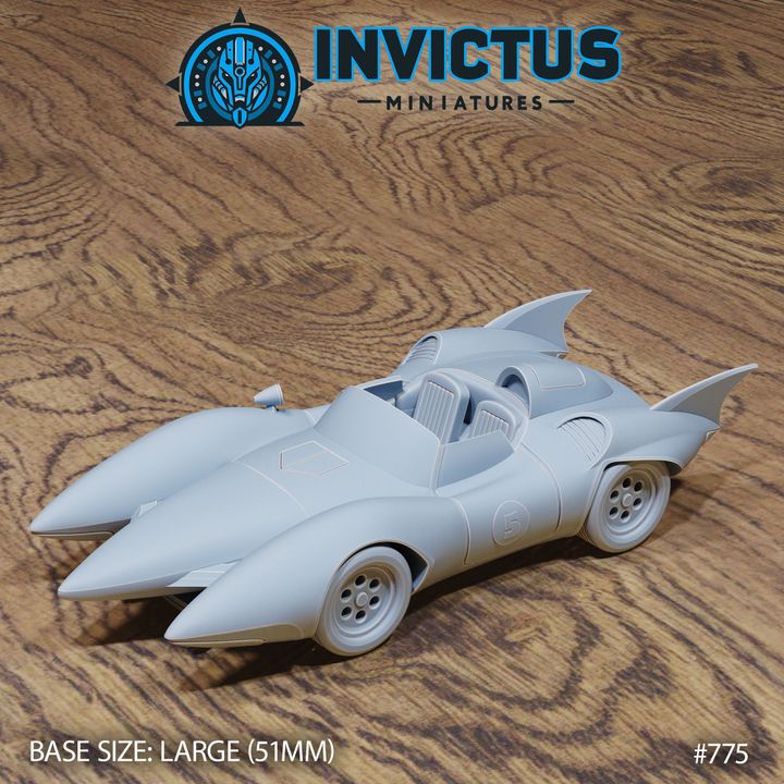 3D Printable Race Car / Roving Transformer Vehicle / Robot Construct ...