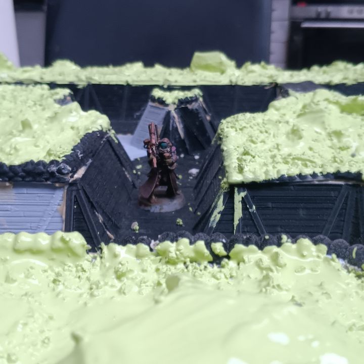 3D Printable Trench of Death #1 by BlackSheepScenery