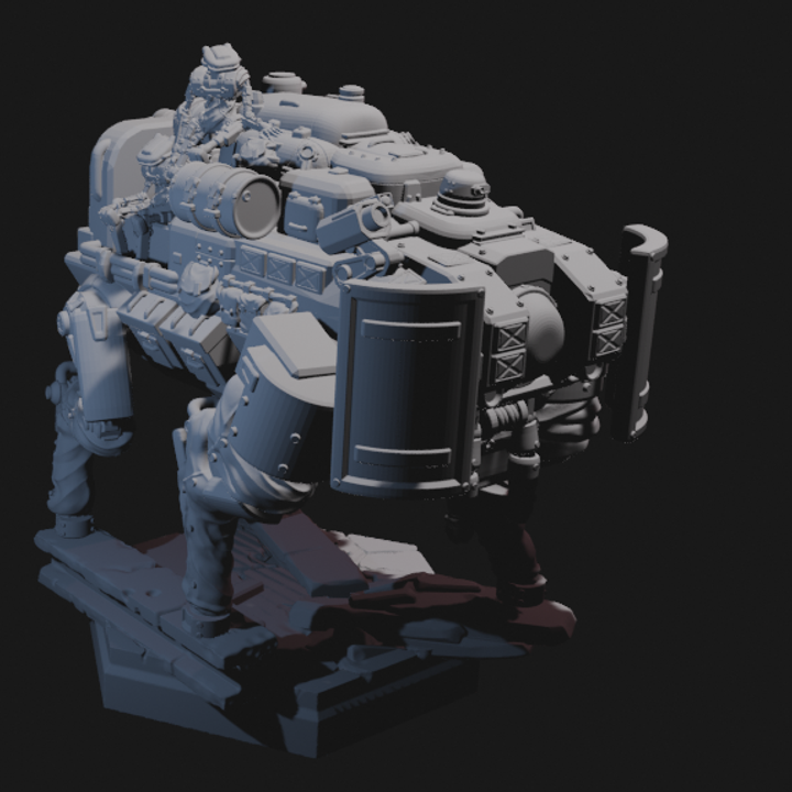 3D Printable Lancer KIDD by La voie du crane