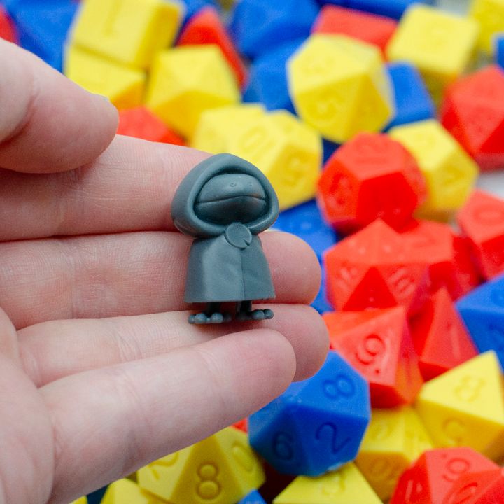 3D Printable The Frogue! (Frog Rogue - Hooded & Unhooded versions) by ...