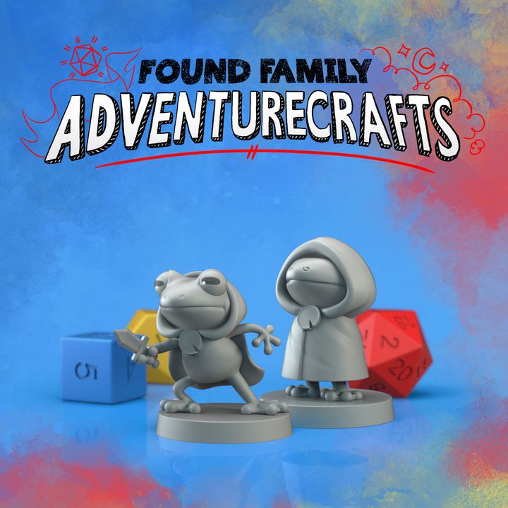 3D Printable The Frogue! (Frog Rogue - Hooded & Unhooded versions) by ...