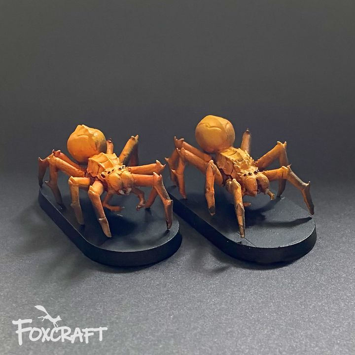 3D Printable 2 Spiders by FoxCraft Creations