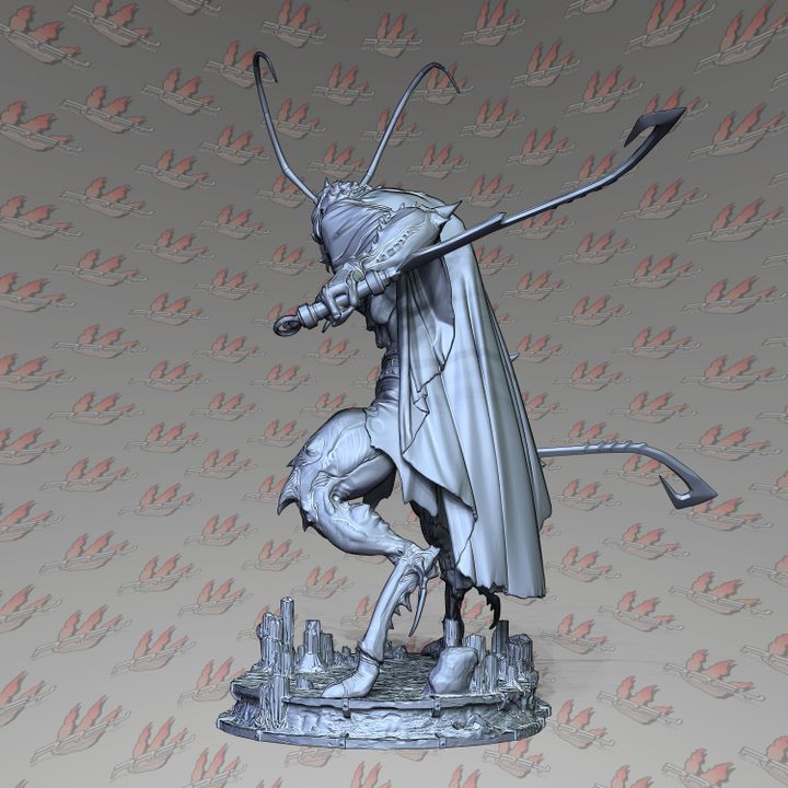 3D Printable BUG WARRIOR by Alex