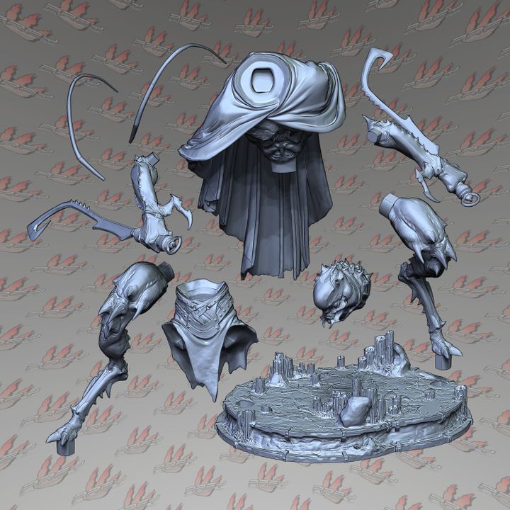 3D Printable BUG WARRIOR by Alex