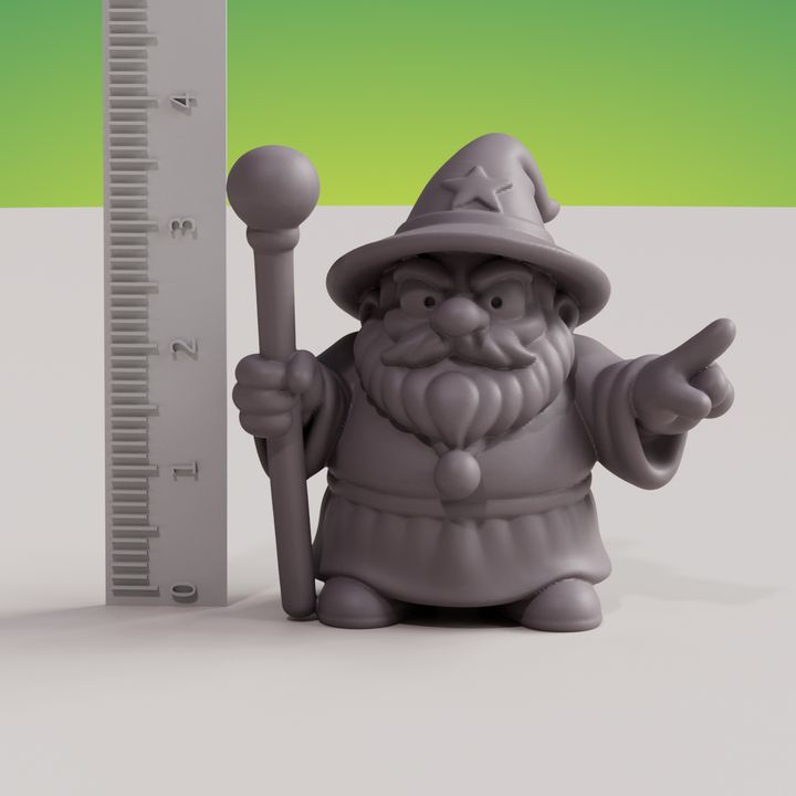 3D Printable Pocket Cryptids - Wizzy - Free Sample by GeneseeMiniatures