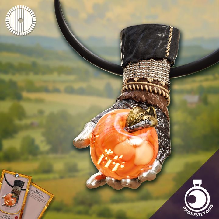 3D Printable Amulet of Second Breakfast by Props&Beyond