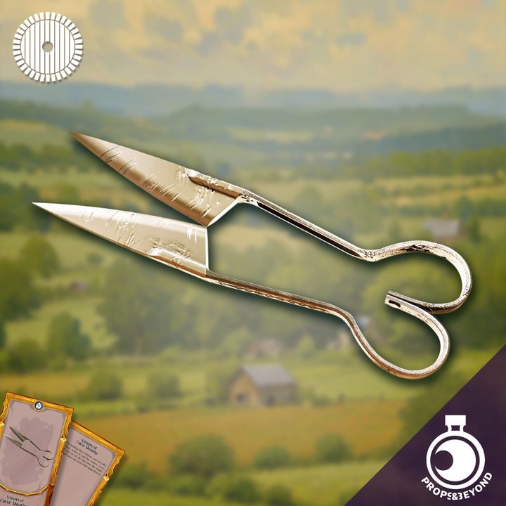 3D Printable Shearing Scissors by Props&Beyond