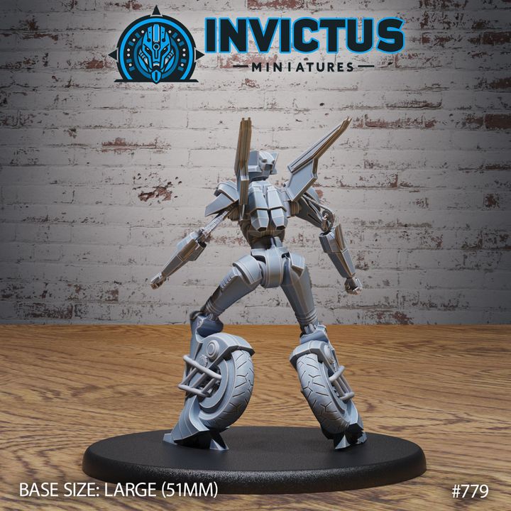 3D Printable Bike Robot Transformed / Roving Transformers Vehicle ...