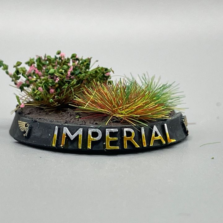 3D Printable Imperial / Imperium / Aquilla Name Plate Builder by ...