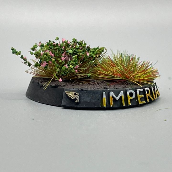 3D Printable Imperial / Imperium / Aquilla Name Plate Builder by ...