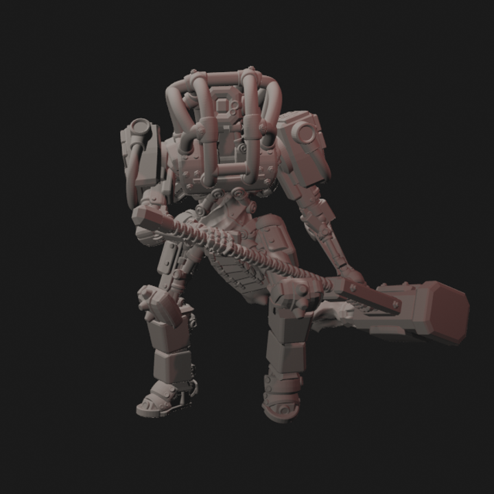 3D Printable LANCER NPC BUNDLE 02 by La voie du crane