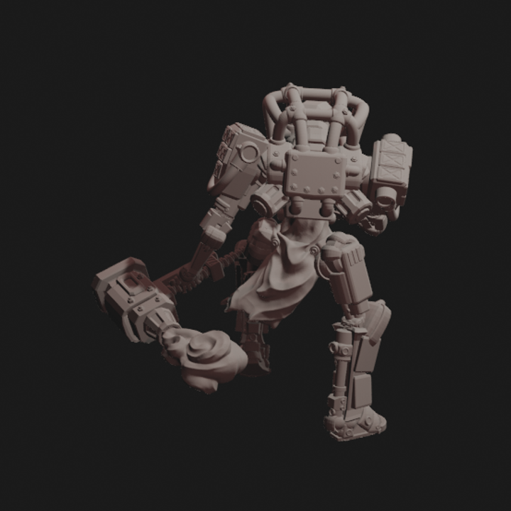 3D Printable LANCER NPC BUNDLE 02 by La voie du crane
