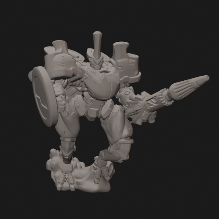 3D Printable LANCER NPC BUNDLE 02 by La voie du crane