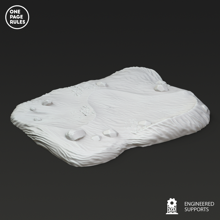 3D Printable Desert Area Terrain by One Page Rules
