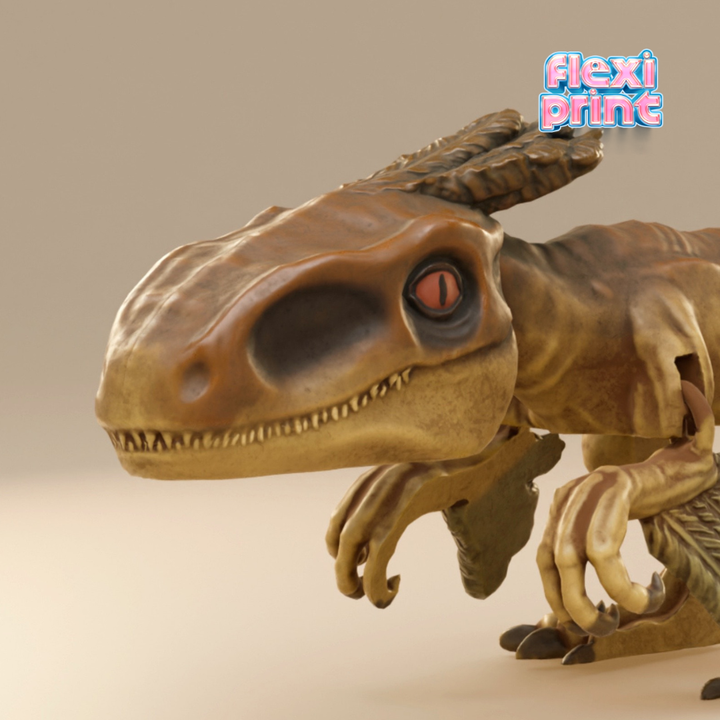 3D Printable Velociraptor feathers | FlexiPrint by Flexi Print