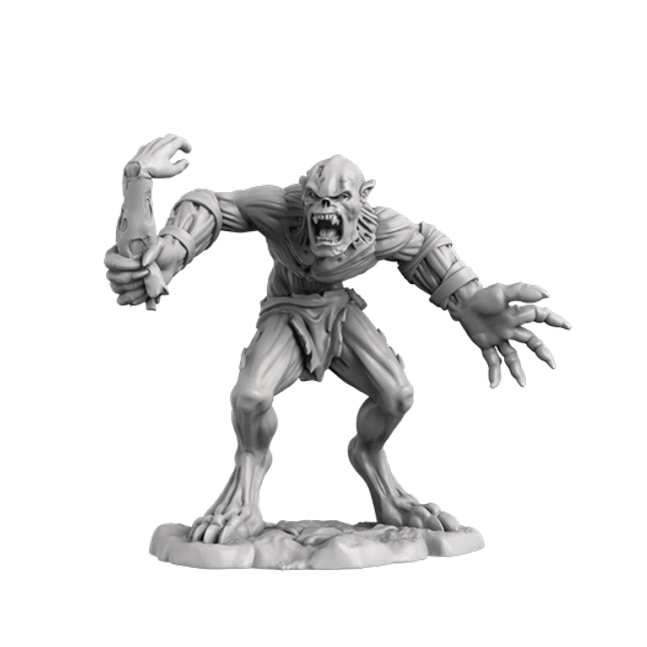 3D Printable Ghoul B by Next Level Miniatures