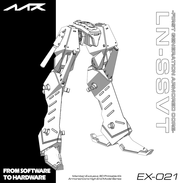 3D Printable EX-021 LN-SSVT by To Hardware