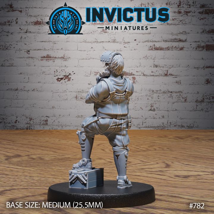 3D Printable Car Mechanic Waiting / Roving Transformers Engineer ...