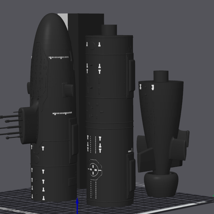 3D Printable Virginia Class Submarine 1/287 (FOR DISPLAY) / Military ...