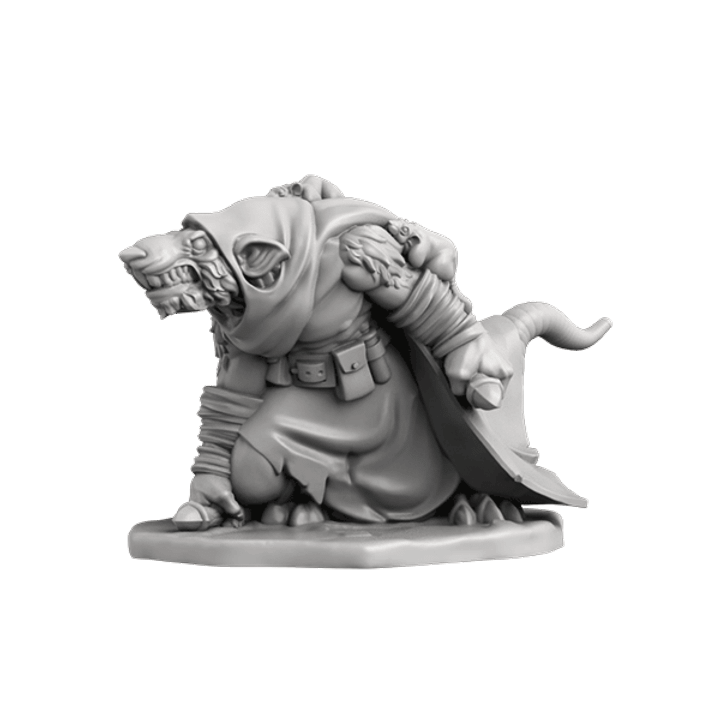 3D Printable Wererat Infiltrator by Next Level Miniatures