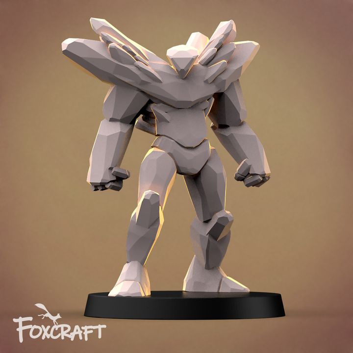 3D Printable Crystal Elemental 1 by FoxCraft Creations