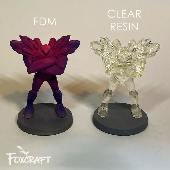 3D Printable Crystal Elemental 2 by FoxCraft Creations