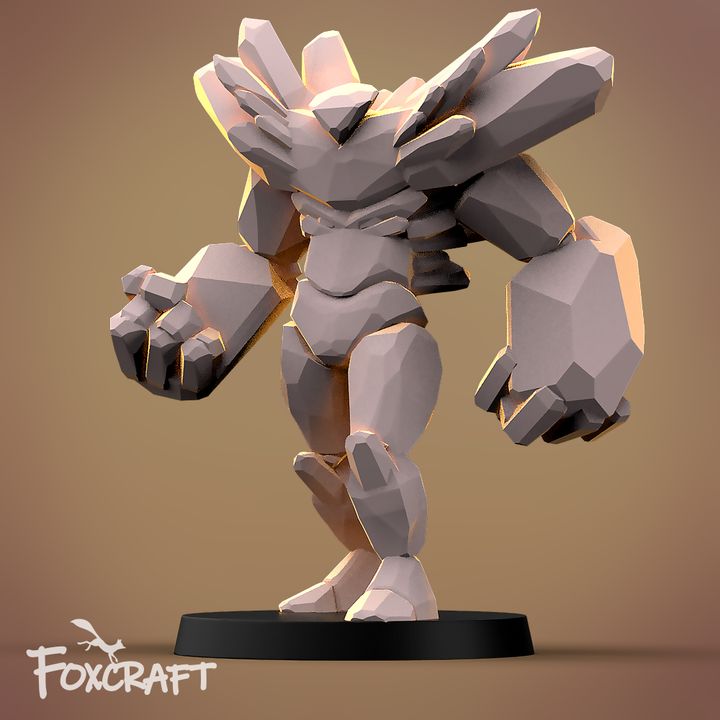 3D Printable Crystal Elemental 3 by FoxCraft Creations