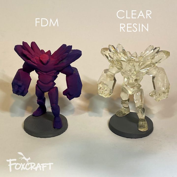 3D Printable Crystal Elemental 3 by FoxCraft Creations