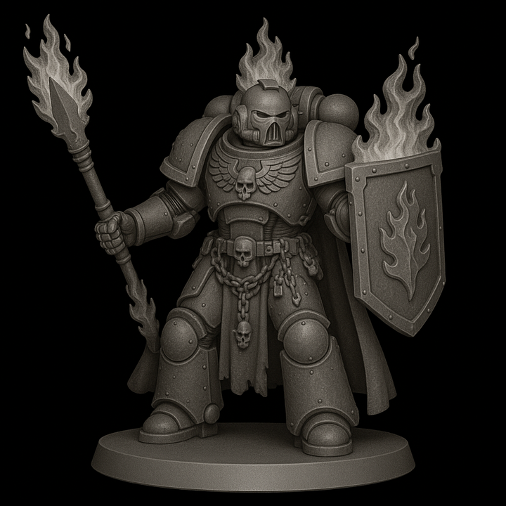 3D Printable Stellar Paladin by krzysztof Owczarek