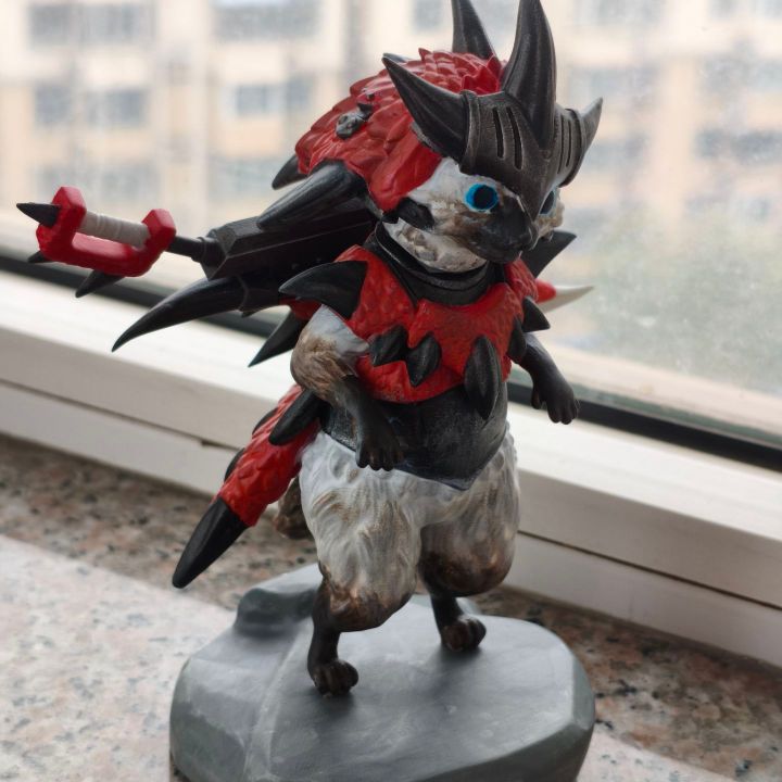3D Printable Palico Rathalos Set by 3D Gua